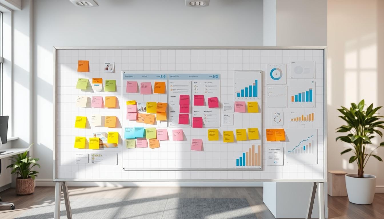 What is a Visual Management Board in Lean?