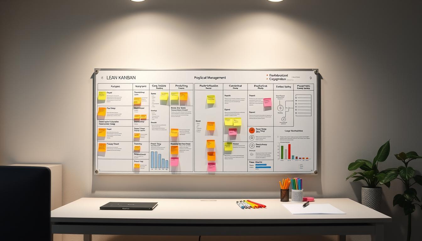 What is a Visual Management Board in Lean?